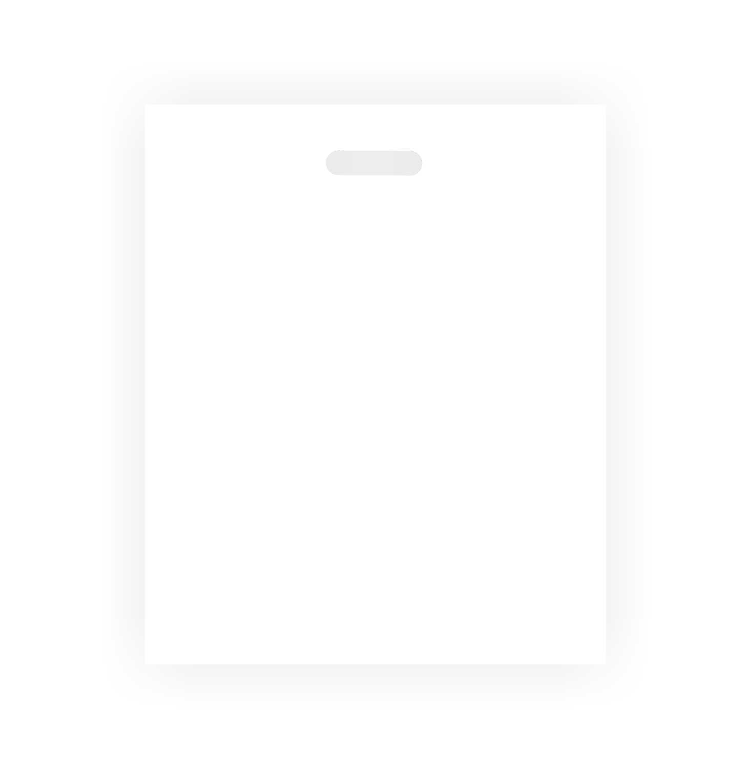 White C Cut Handle Shopping Bags - Pack of 100 - Bags of Bags