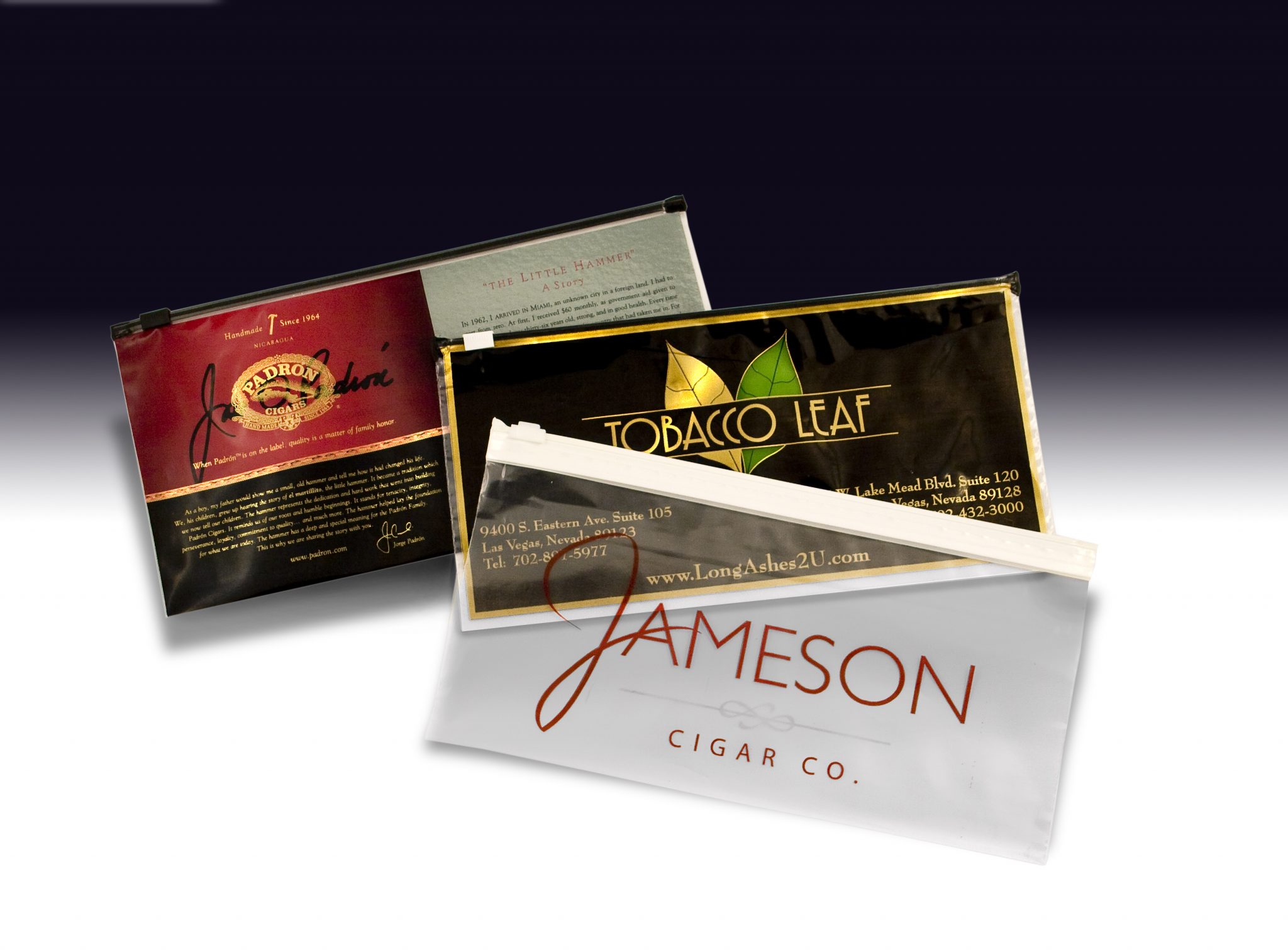 Custom Printed Cigar Bags